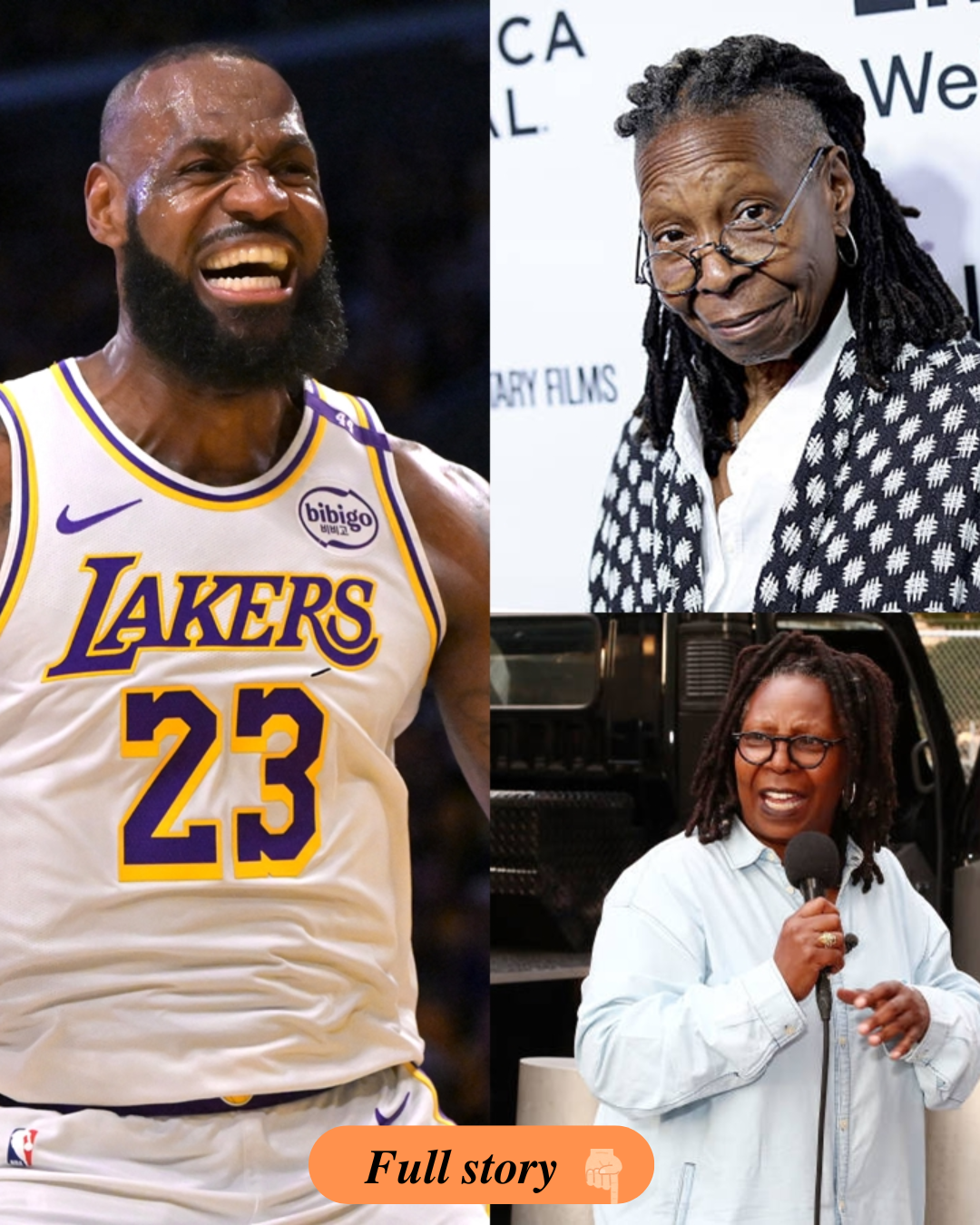 SHOCKING SHOWDOWN: LEBRON JAMES CALLS WHOOPI GOLDBERG ‘KKK OLD LADY ...