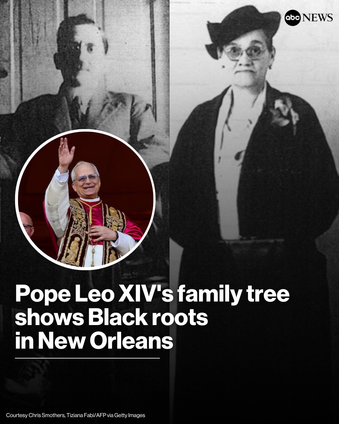 Pope Leo XIV's family tree shows Black roots in New Orleans
