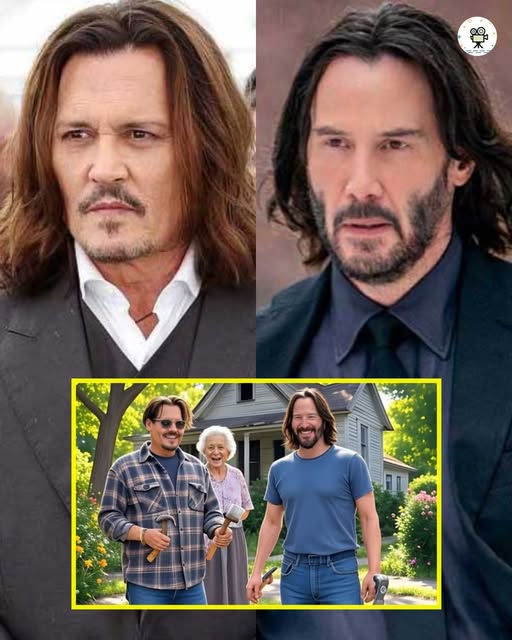 Johnny Depp & Keanu Reeves: Hollywood’s Unlikely Heroes Join Forces to ...